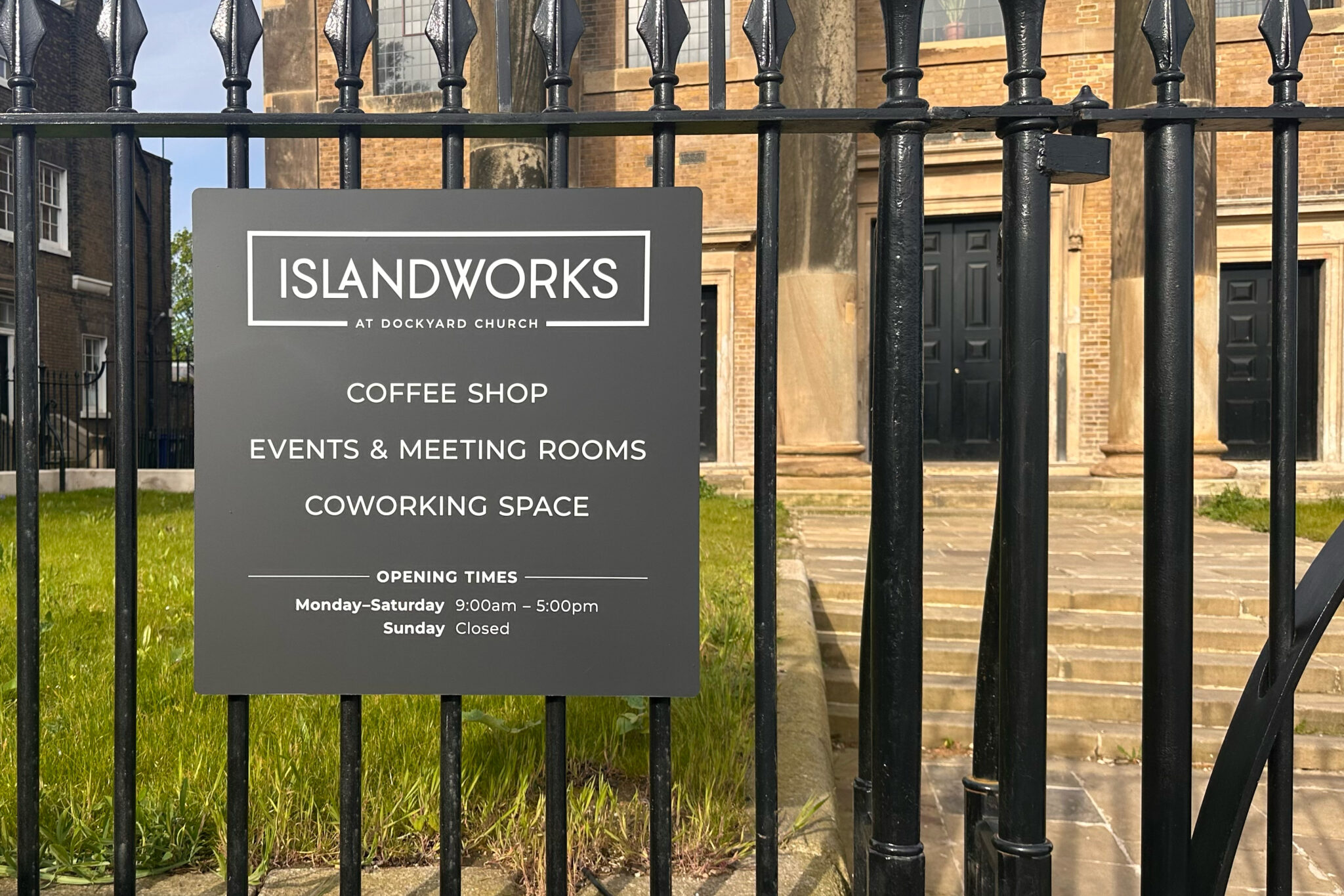 IslandWorks at Dockyard Church • George Beresford Design